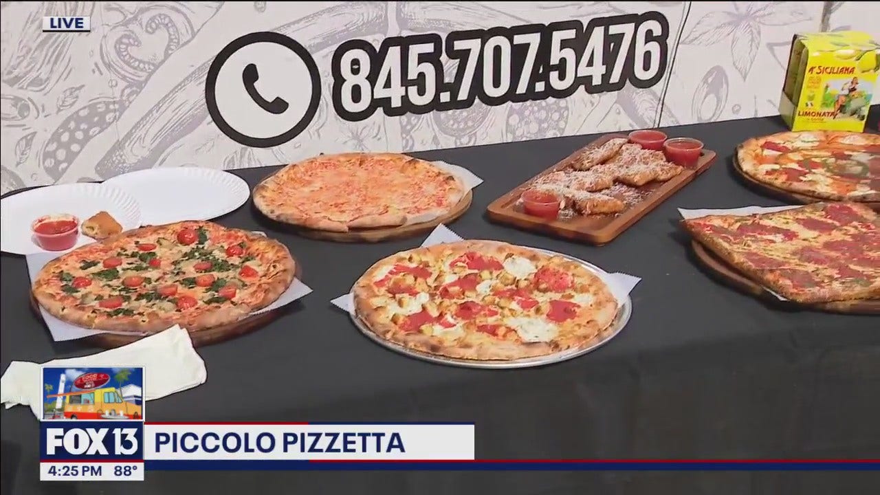 Piccolo Pizzetta rolls into FOX 13 | FOX 13 Tampa Bay