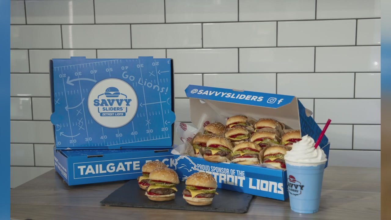 Savvy Sliders on sandwiches & supporting the Detroit Lions | FOX 2 Detroit