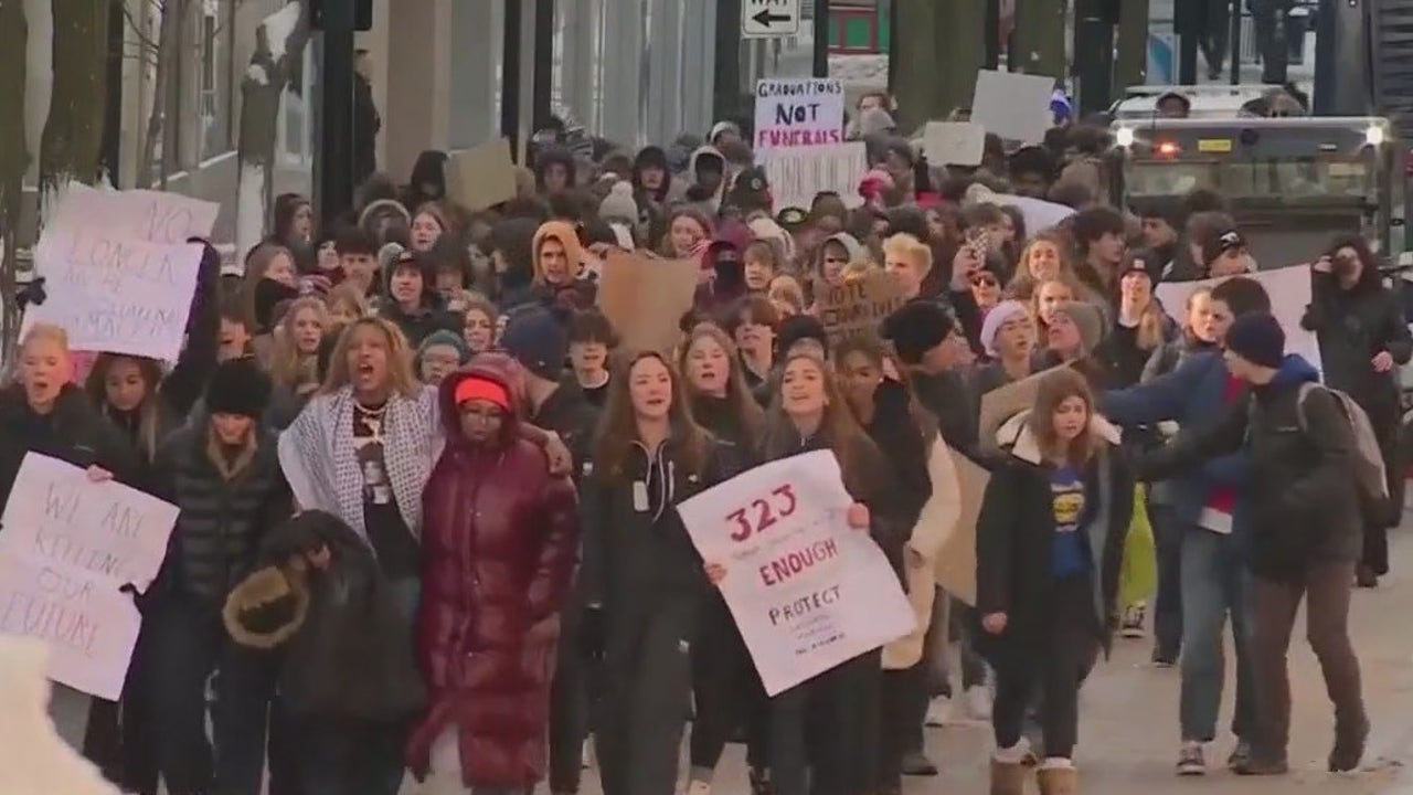 Students walk out, protest gun violence | FOX6 Milwaukee