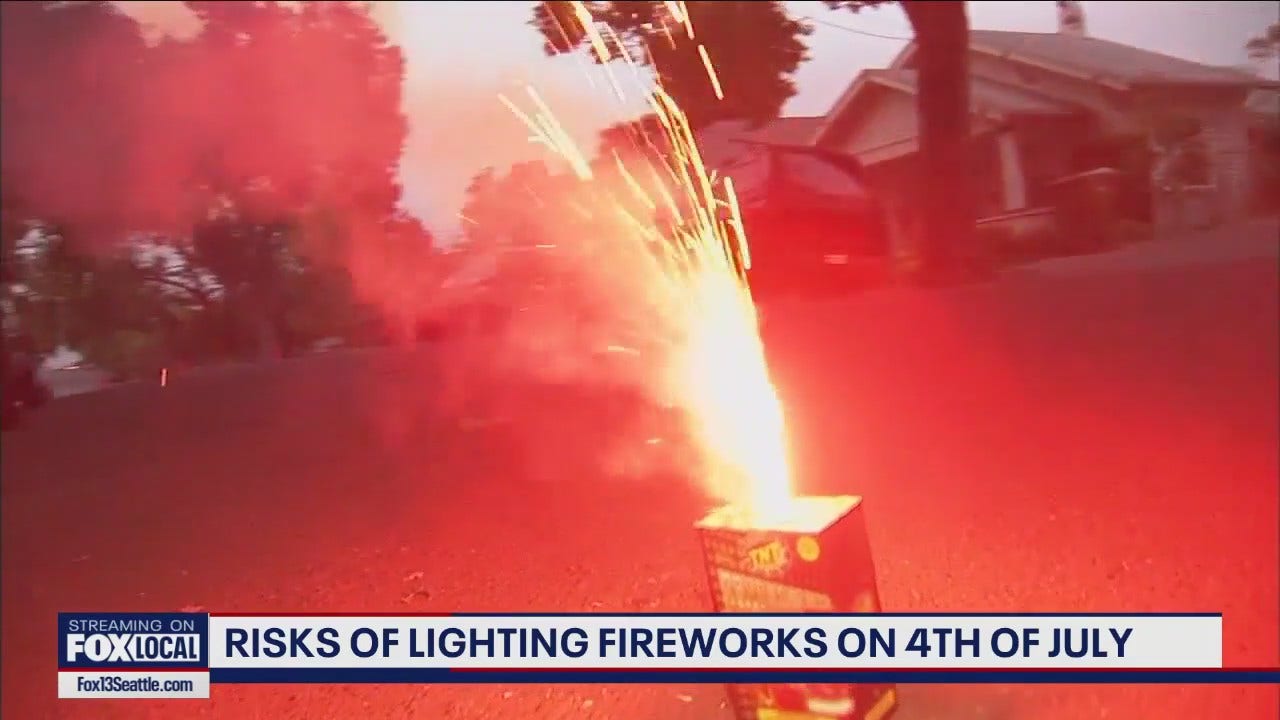 Dangers of lighting your own fireworks this 4th of July | FOX 13 Seattle