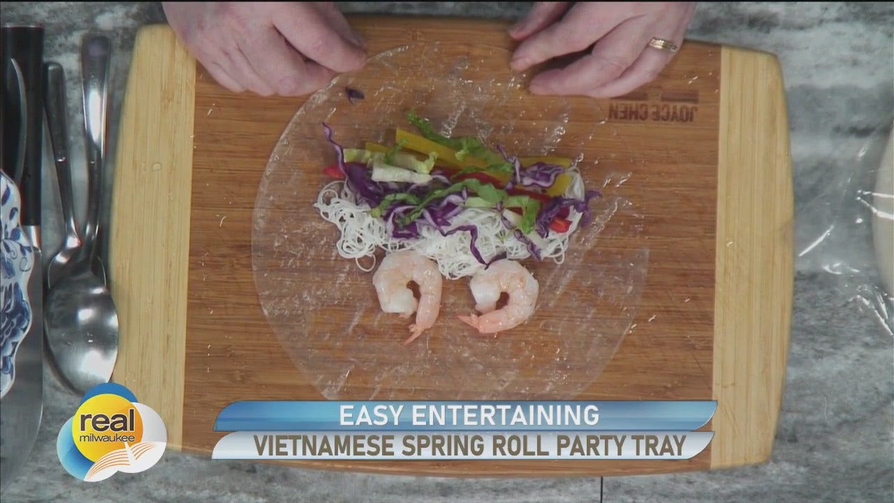 RECIPE: Vietnamese Spring Roll Party Tray | FOX6 Milwaukee