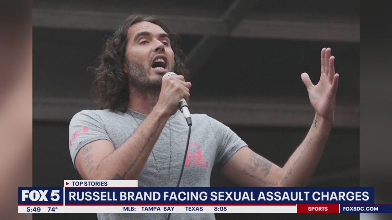 Russell Brand arrested, charged with rape | FOX 5 DC