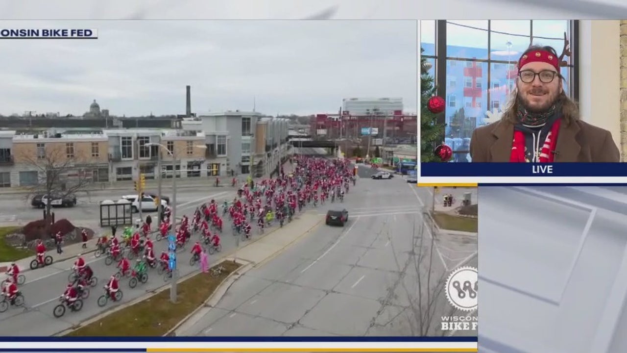 Santa Cycle Rampage 2024 | FOX6 Milwaukee