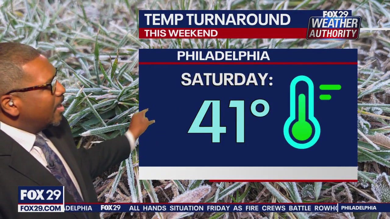Weather Authority: 11:30 p.m. Friday forecast | FOX 29 Philadelphia