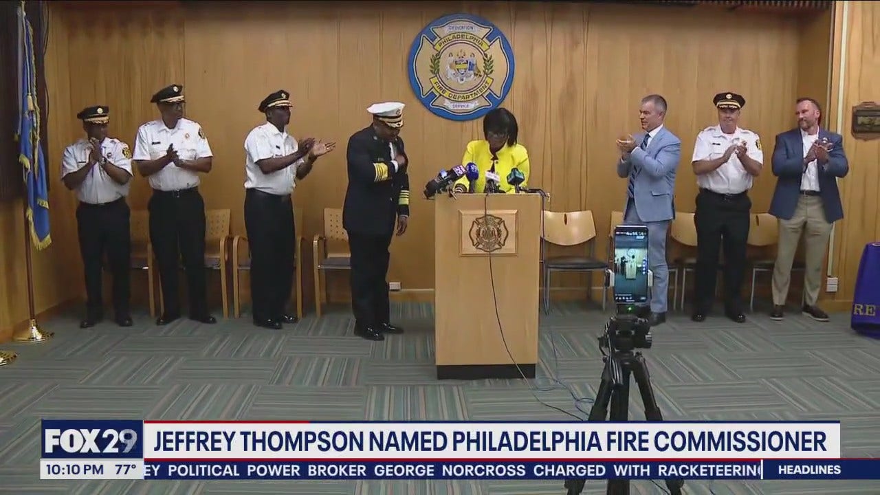 Meet Philadelphia's new Fire Commissioner, Jeffery Thompson | FOX 29 ...