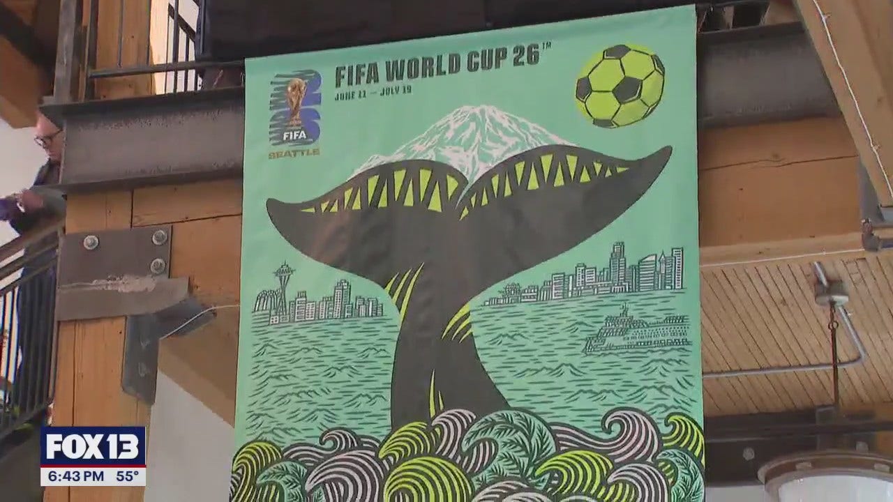 Seattle FIFA host city poster unveiled | FOX 13 Seattle