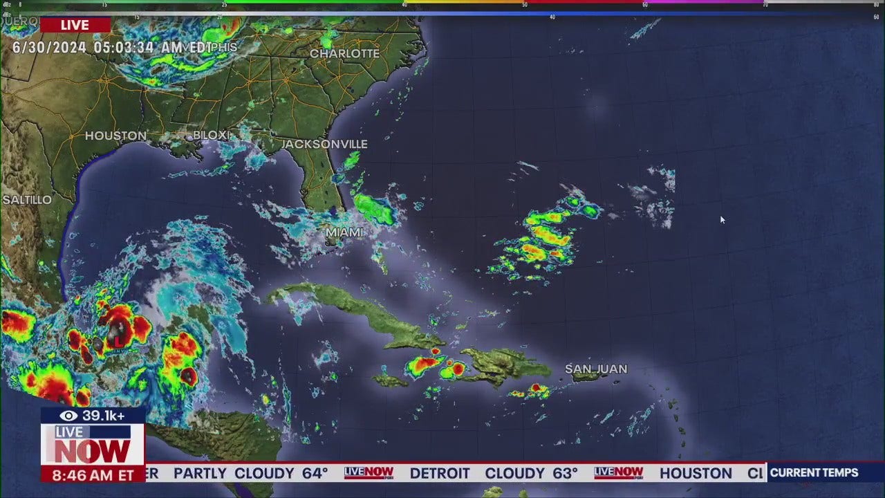Hurricane Beryl intensifies into Category 3 storm | LiveNOW from FOX