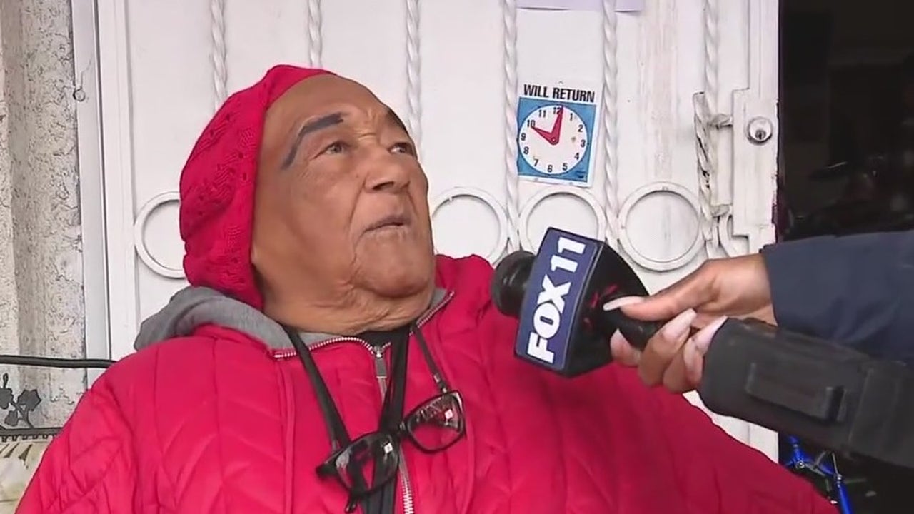 'Sweet' Alice Harris hosts Christmas bike giveaway | FOX 11 Los Angeles