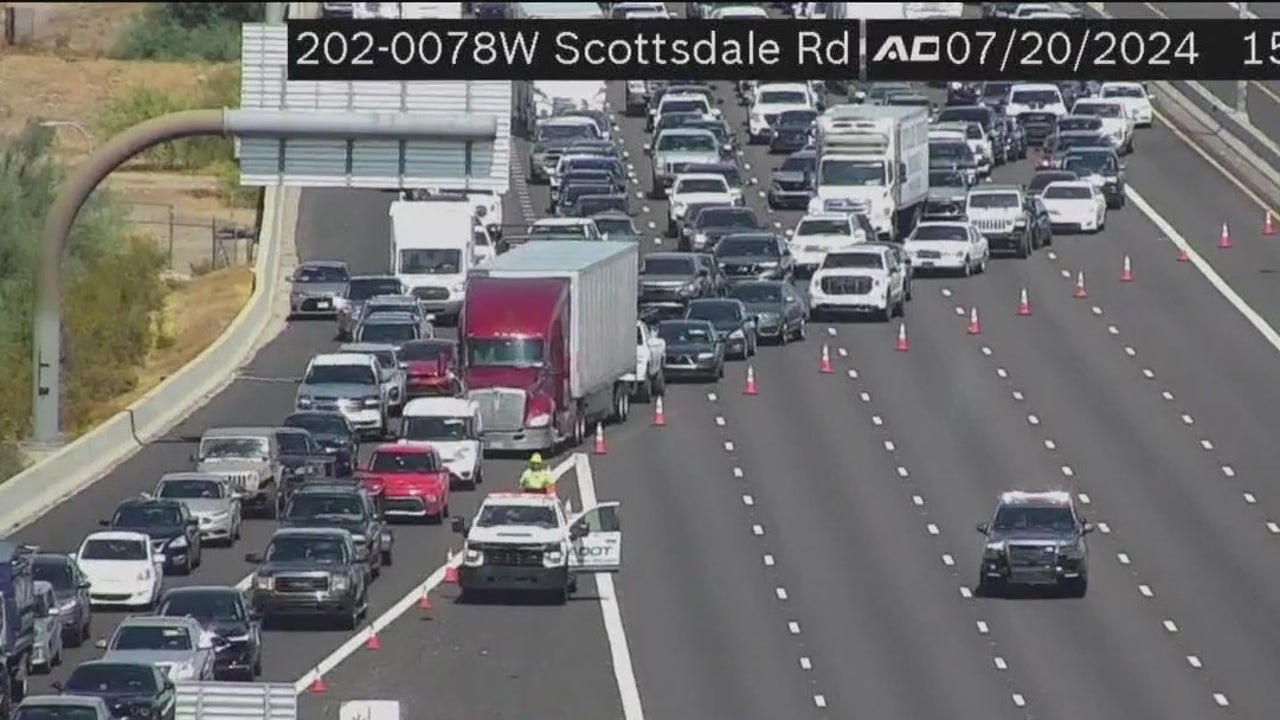 Hit-and-run injury crash caused closure on Loop 202 | FOX 10 Phoenix