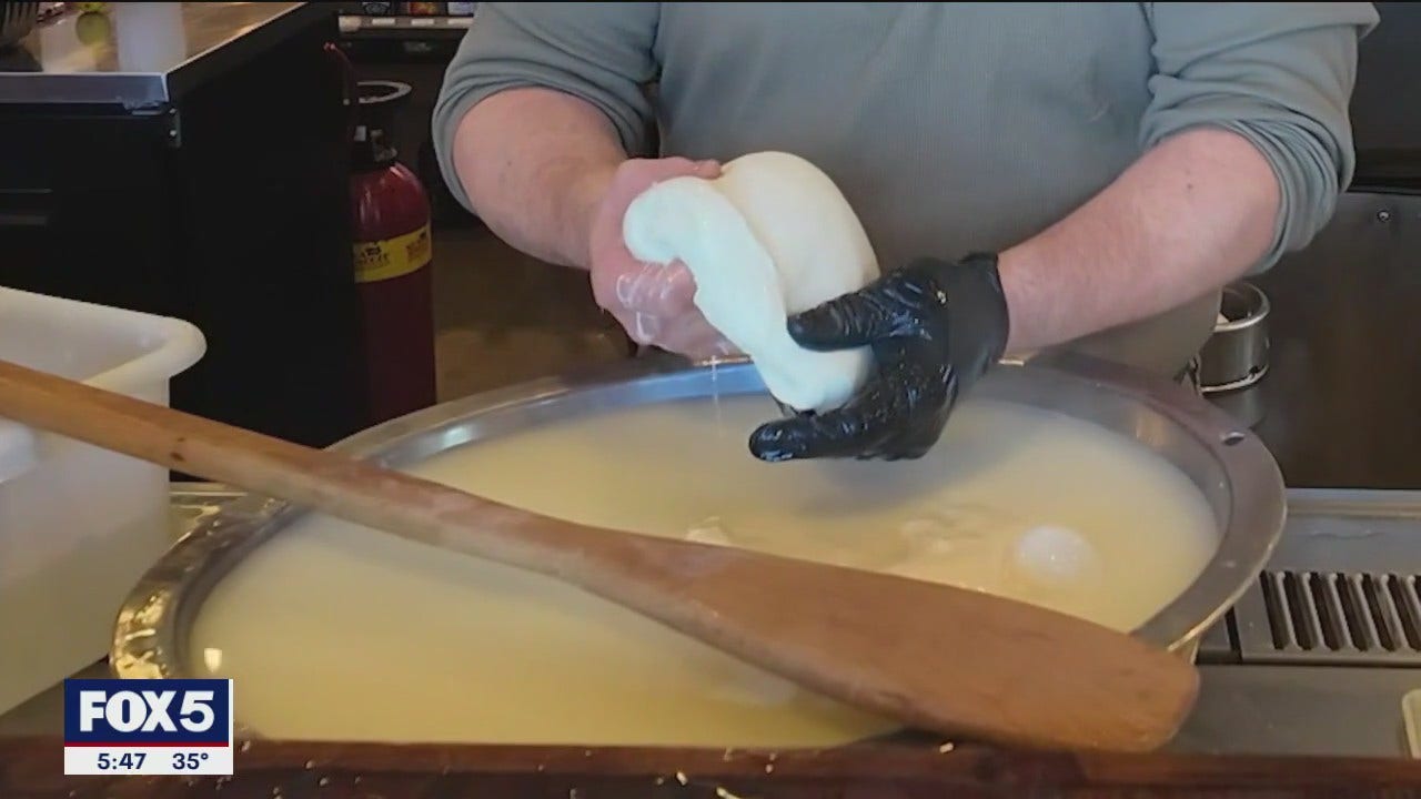 This mozzarella-making singer says he makes the finest cheese in New ...
