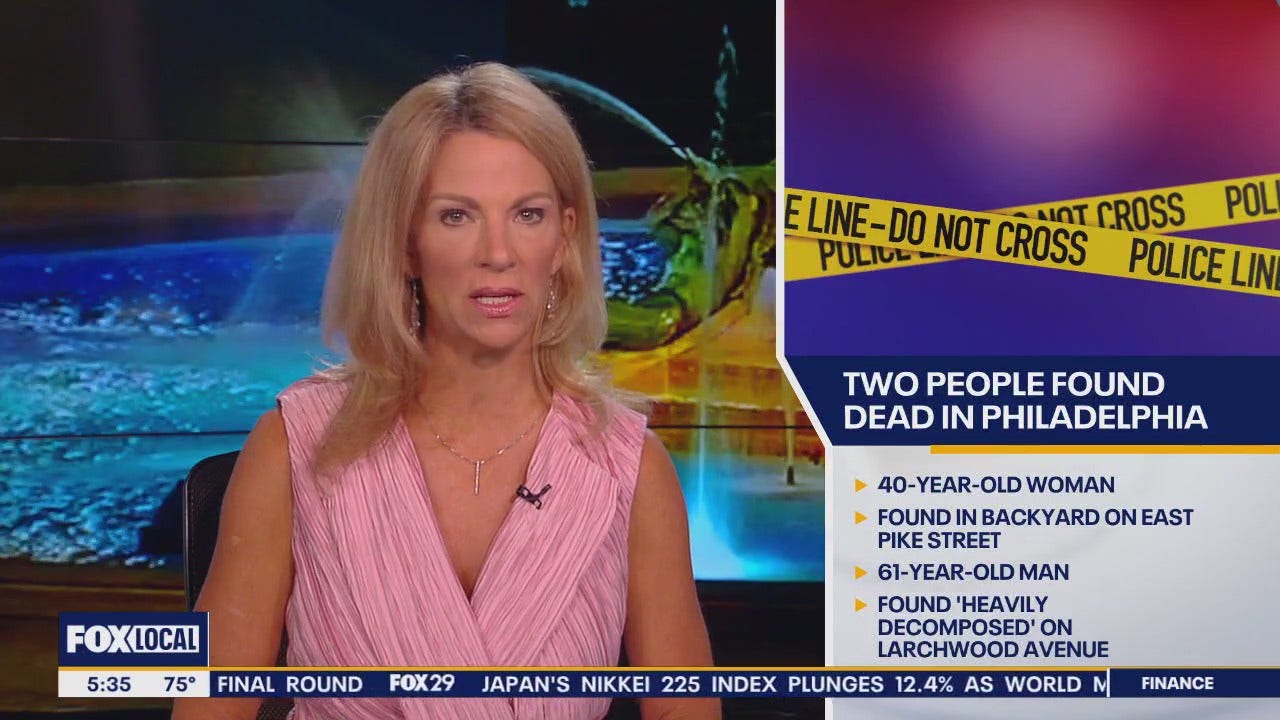 'Heavily decomposed' man, deceased woman found at Philadelphia homes ...