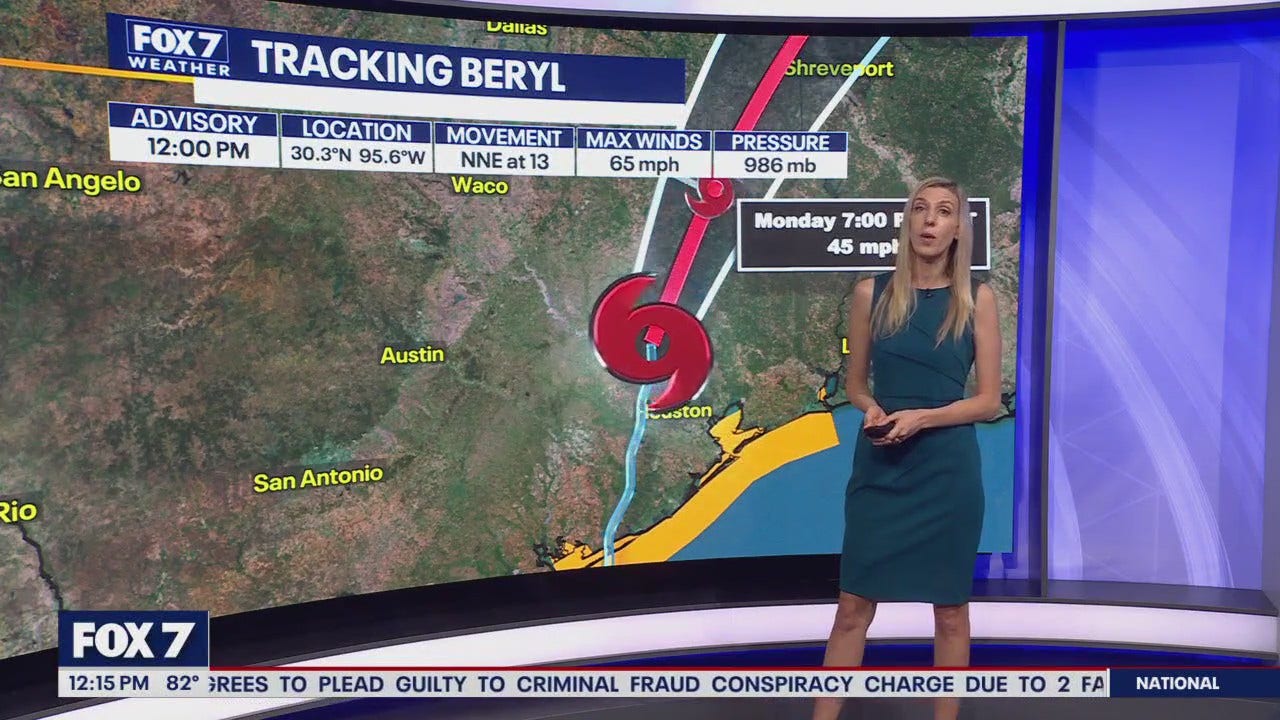 Austin weather: Tracking Beryl | FOX 7 Austin