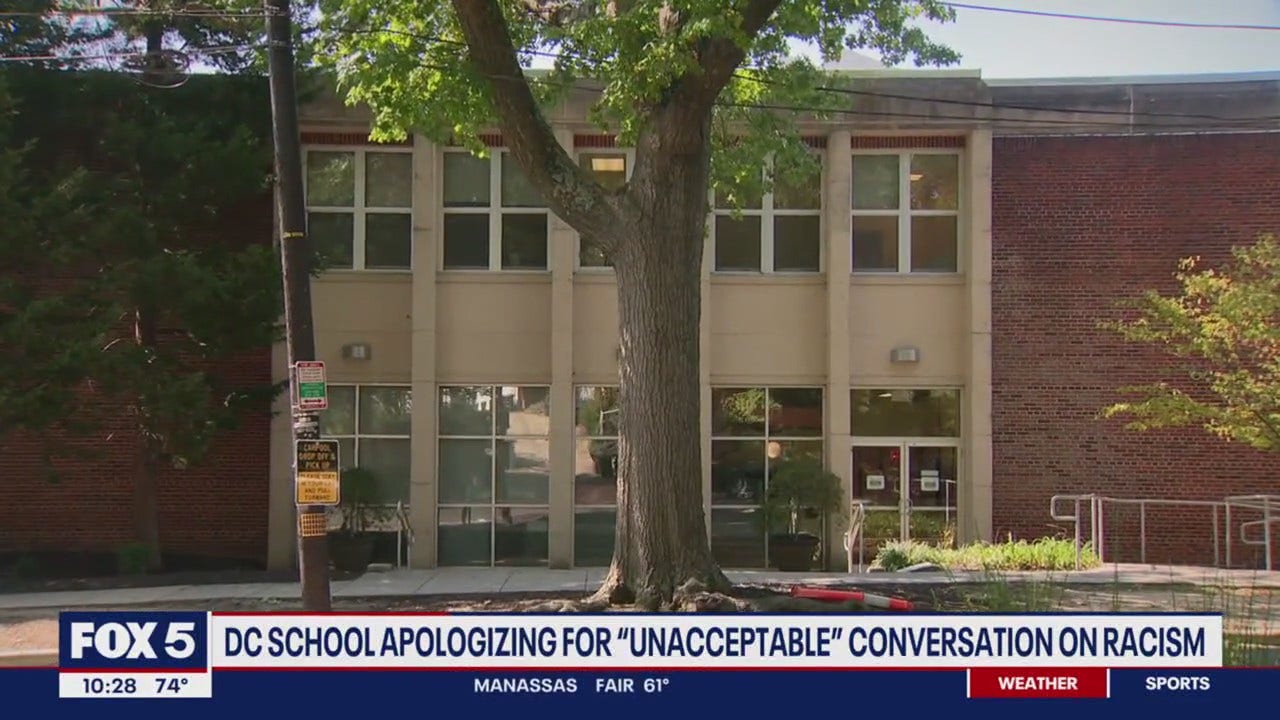 DC elementary school apologizing for 'unacceptable' conversation on ...
