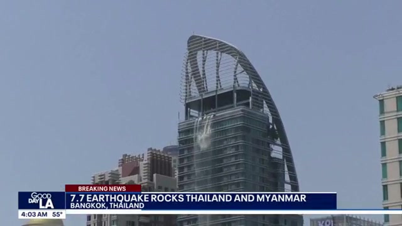 Violent earthquake rocks Thailand, Myanmar | FOX 11 Los Angeles