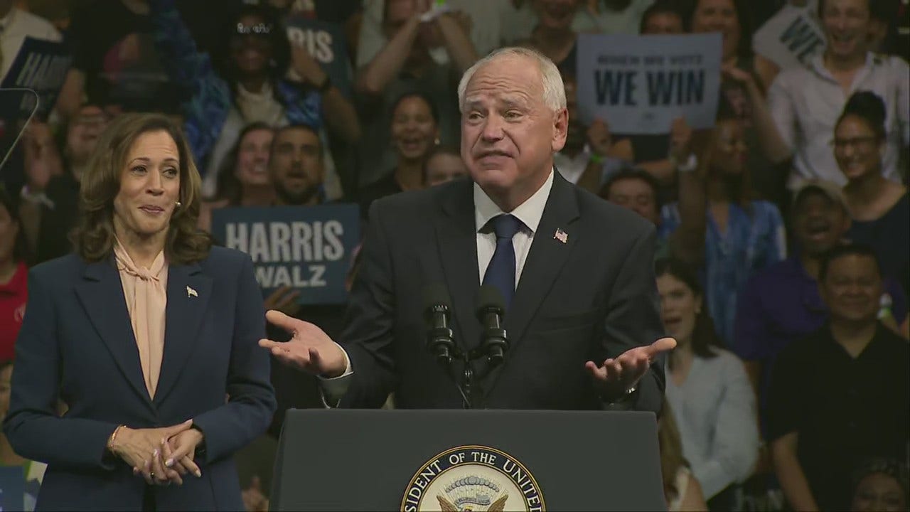 Tim Walz jokes about JD Vance | FOX 4 Dallas-Fort Worth