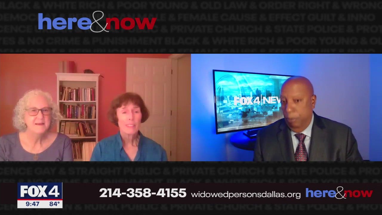 Here & Now: Widowed Persons Support Group | FOX 4 Dallas-Fort Worth