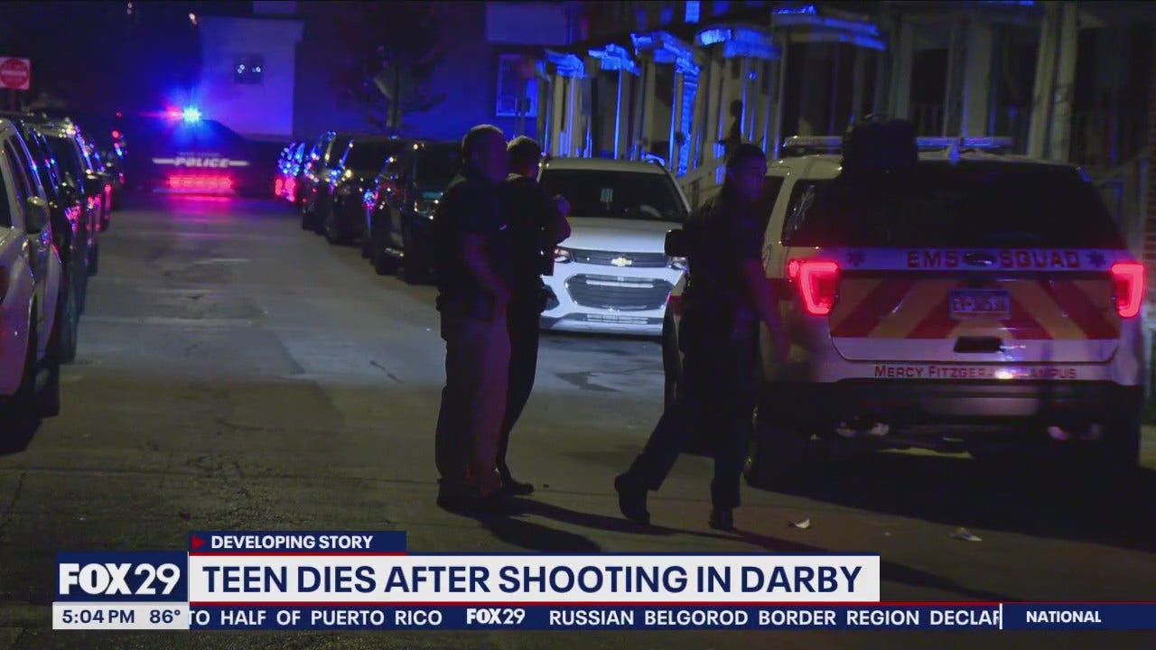 Boy, 14, killed after apparent accidental shooting in Darby | FOX 29 ...
