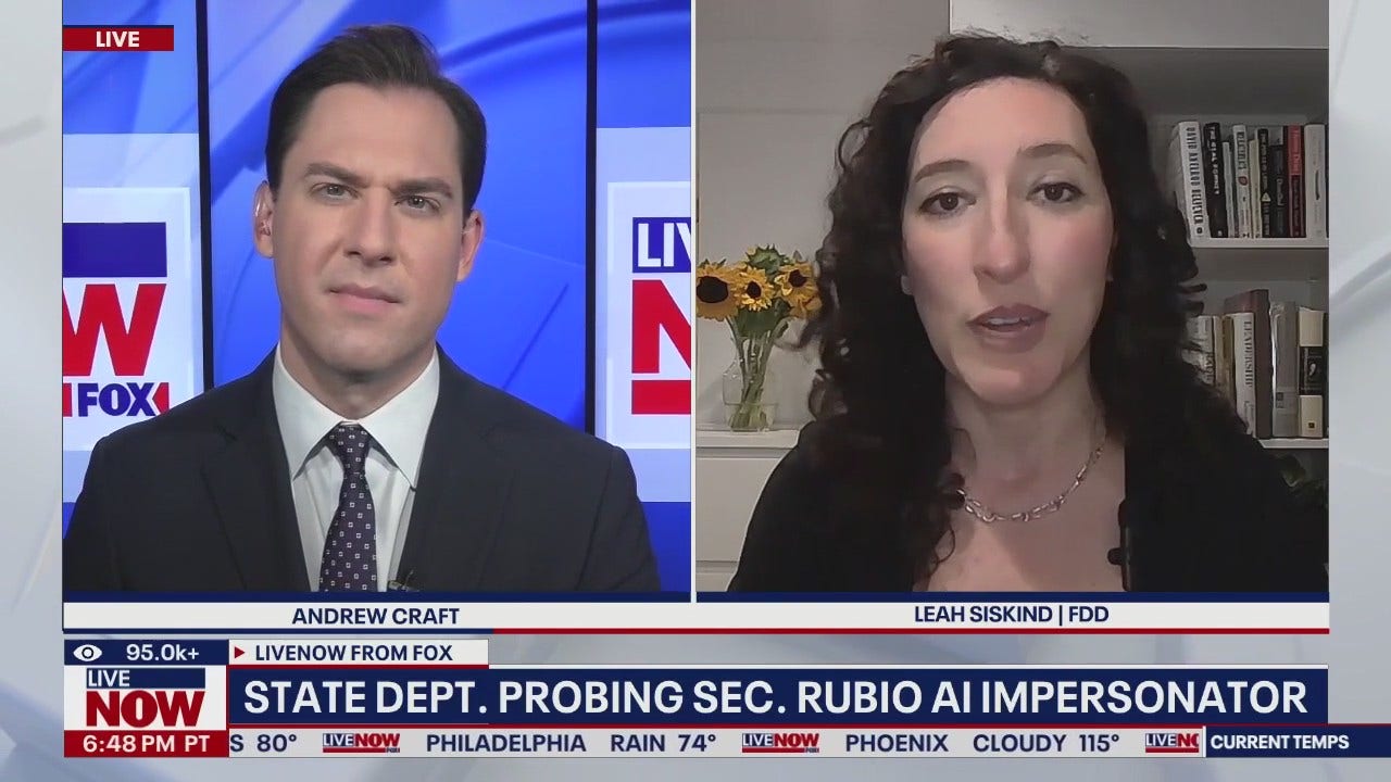 AI imposter masquerading as Sec. Rubio | LiveNOW from FOX