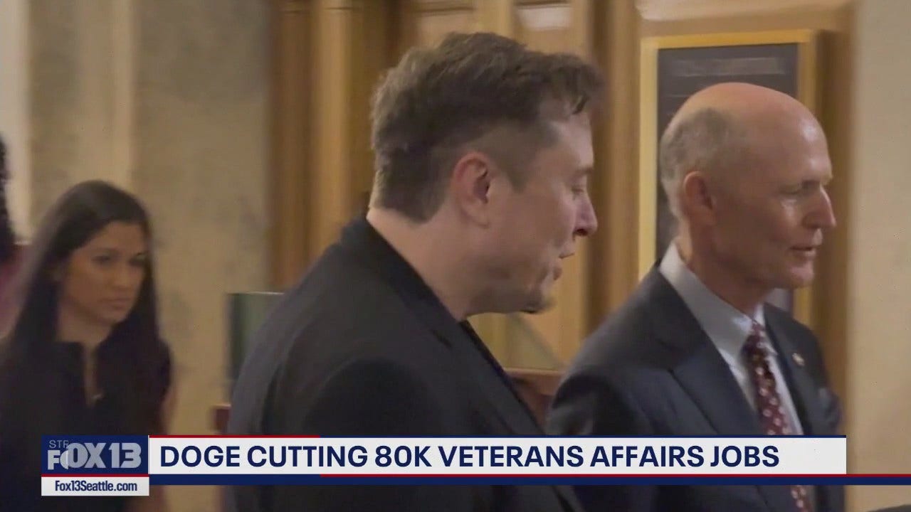 DOGE cutting 80k Veterans Affairs jobs | FOX 13 Seattle