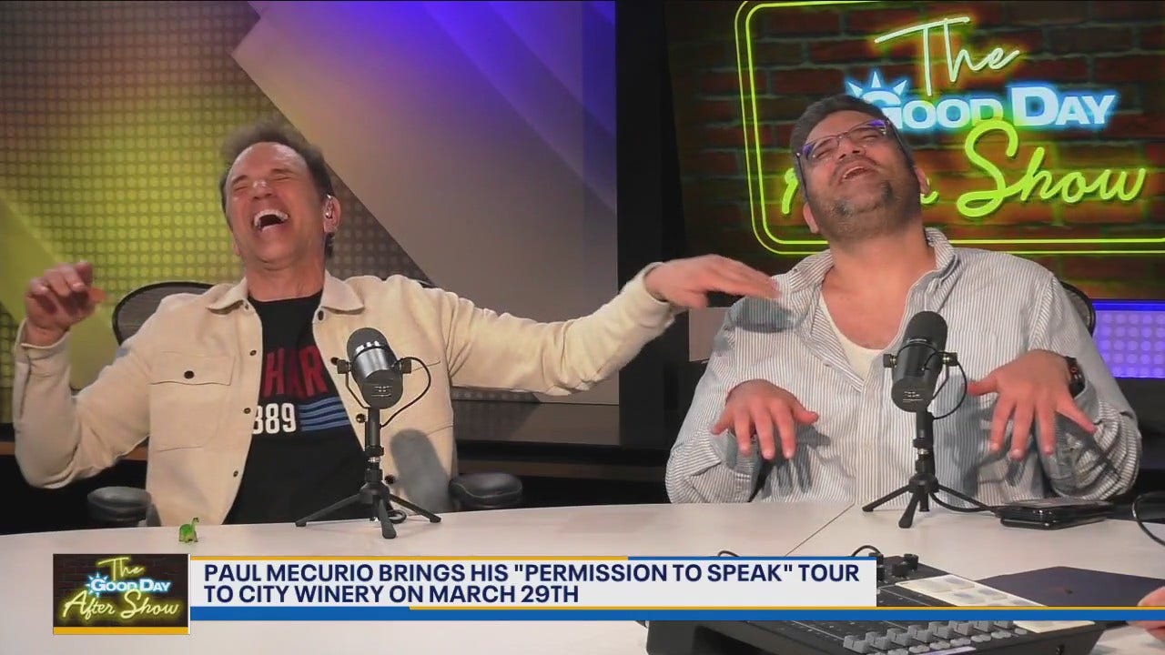 Comedian Paul Mecurio joins The Good Day After Show | FOX 29 Philadelphia