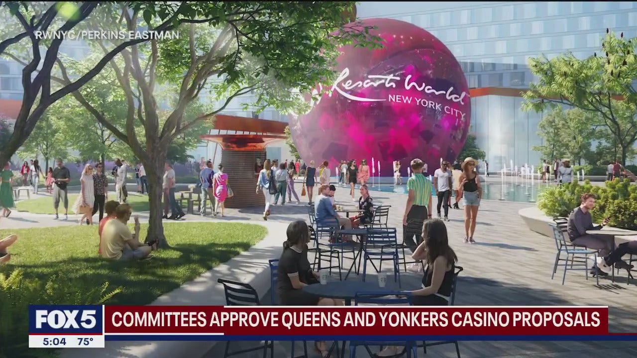 Committees unanimously approve Queens and Yonkers casino proposals | FOX 5 New York