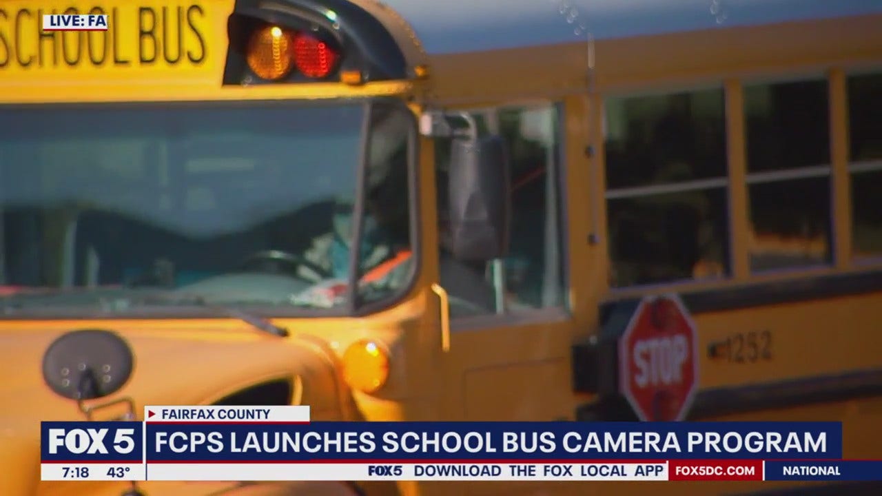 FCPS launches school bus camera program | FOX 5 DC