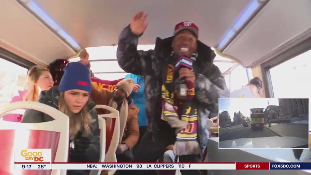 FOX 5 Washington Commanders fans celebrate with rallies | FOX 5 DC