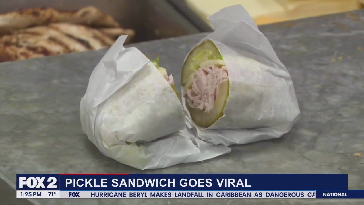 Pickle Sandwich Goes Viral | FOX 2 Detroit