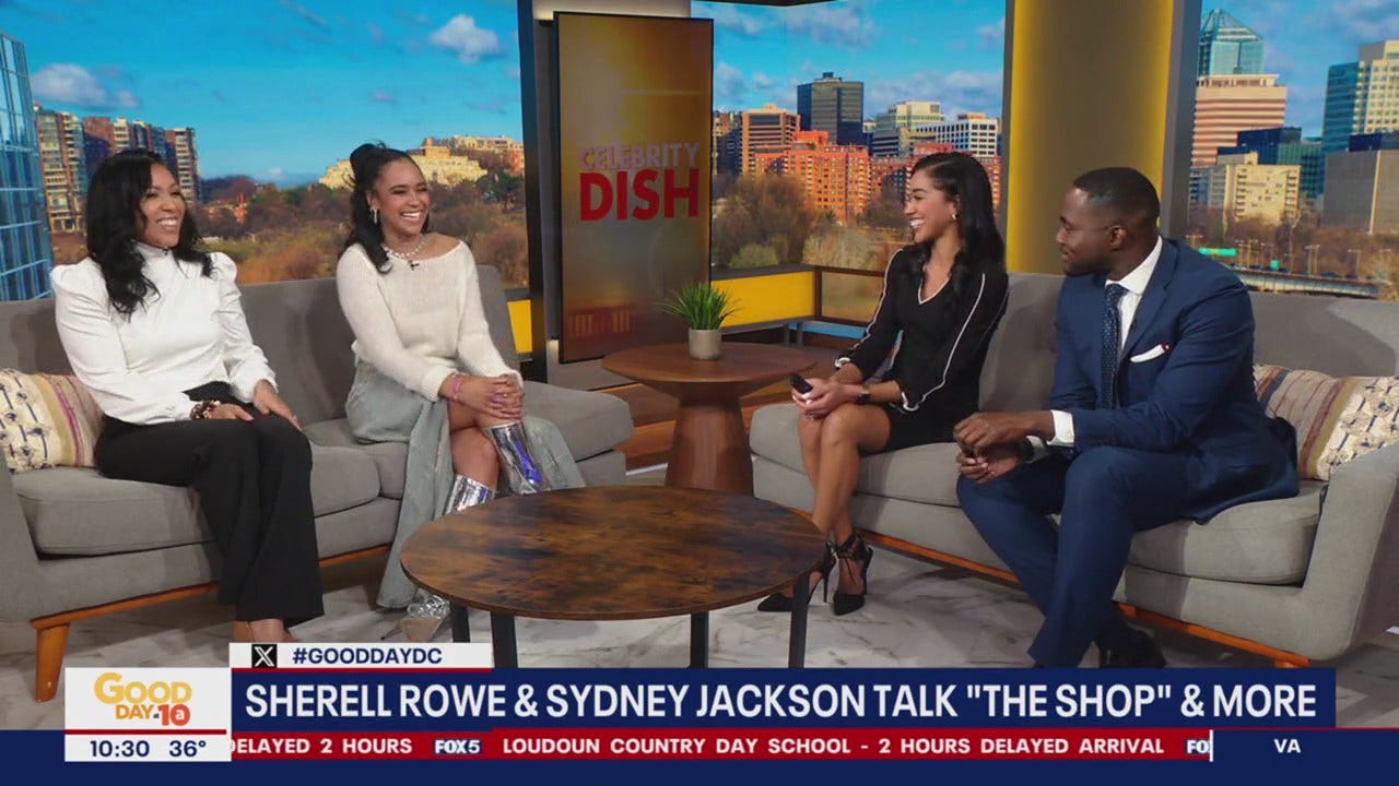 Sherell Rowe and Sydney Jackson talk "The Shop" and more | FOX 5 DC