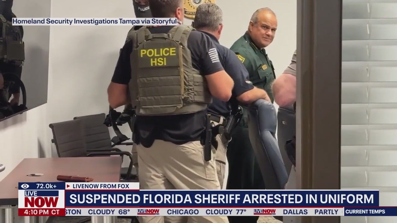 Florida Sheriff arrested, charged with racketeering | LiveNOW from FOX