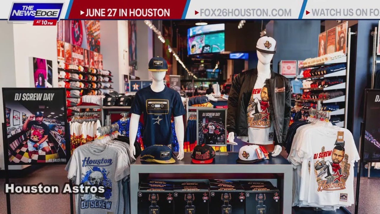 DJ Screw Day: Astros release exclusive merch | FOX 26 Houston