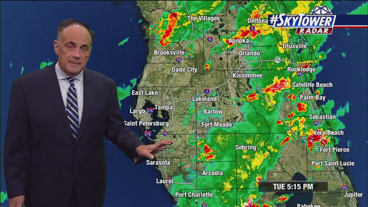 Tampa weather | Spotty showers along the coast | FOX 13 Tampa Bay