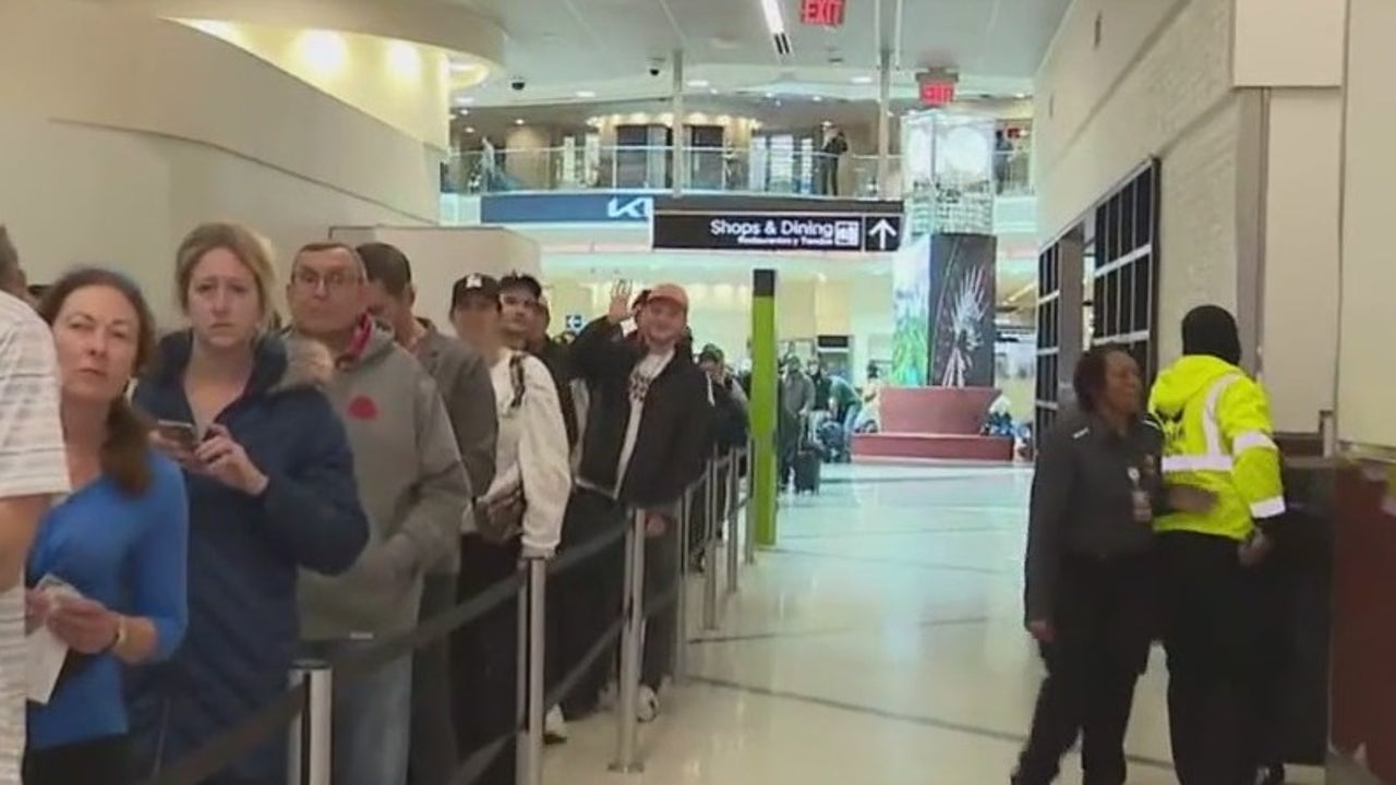Long line at Atlanta airport | FOX 5 Atlanta