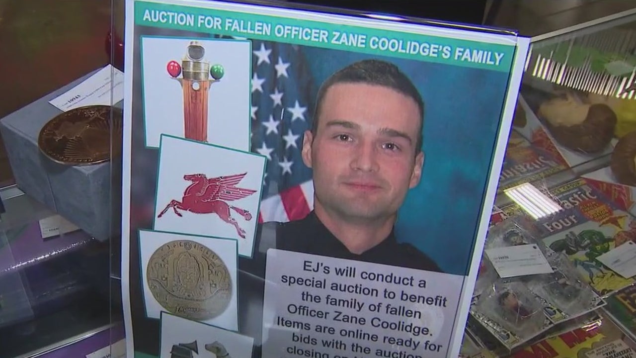 Fundraiser held for Phoenix officer Zane Coolidge | FOX 10 Phoenix