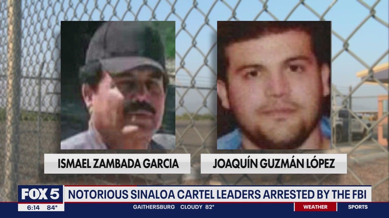 Notorious Sinaloa cartel leaders arrested by FBI | FOX 5 DC