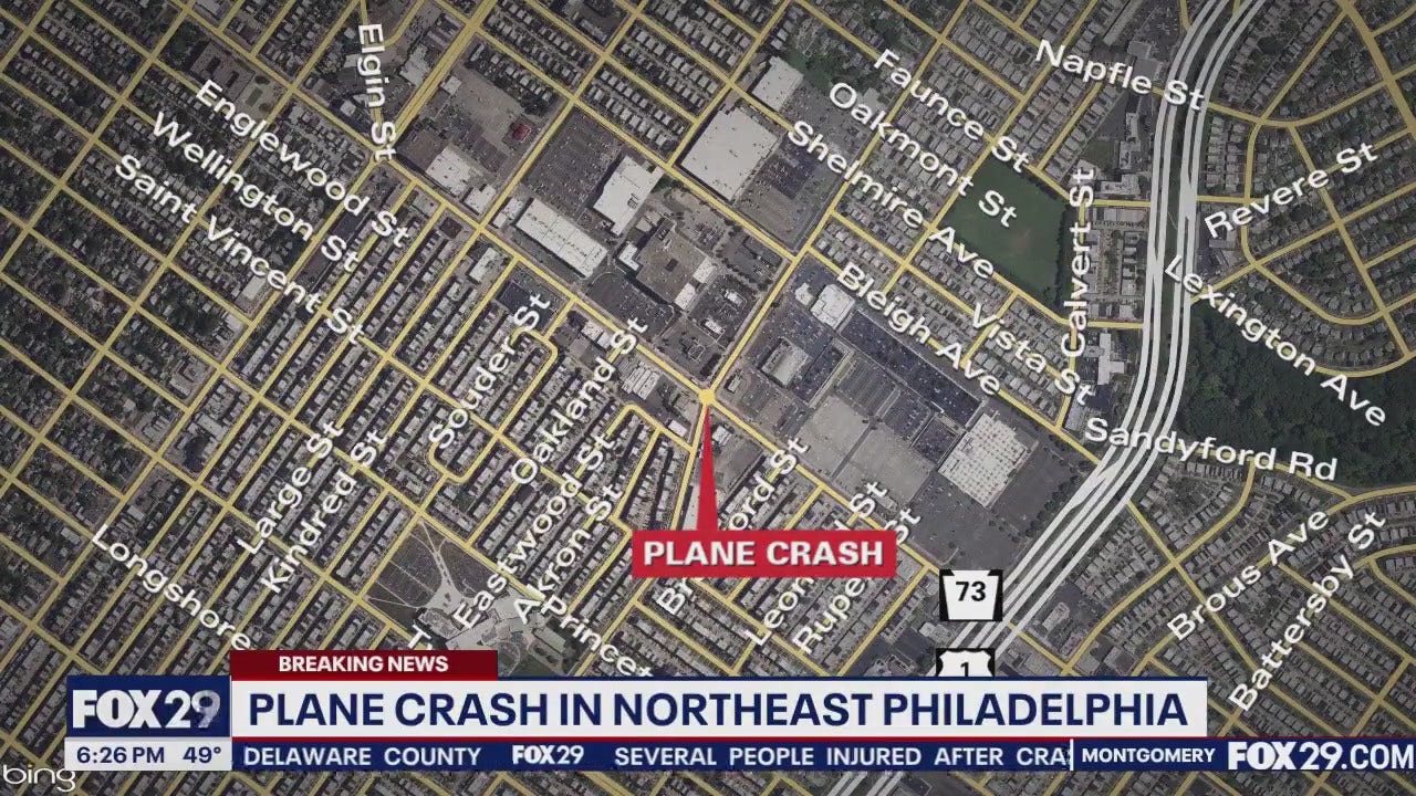 Plane crash reported in Northeast Philadelphia | FOX 29 Philadelphia