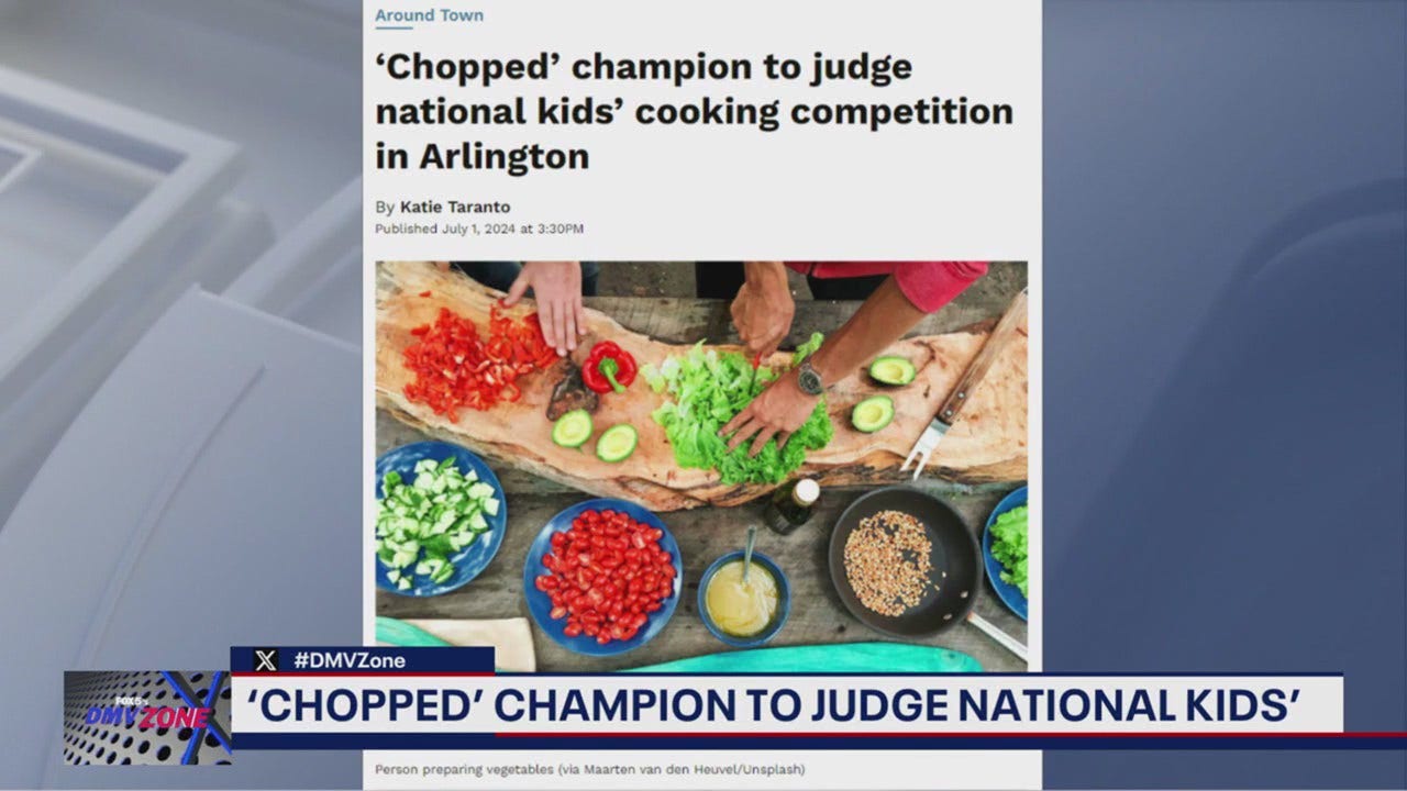 'Chopped' Champion to Judge National kids cooking competition in ...