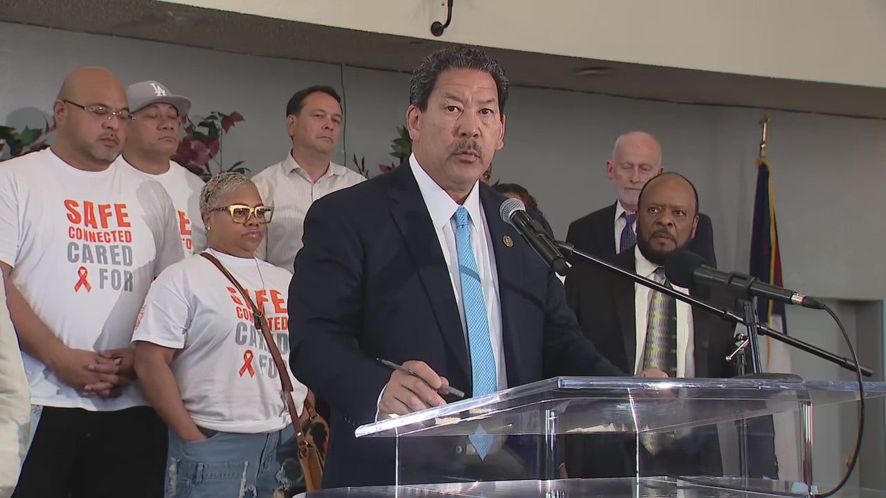 Seattle Mayor Bruce Harrell, SPD Interim Chief Sue Rahr speak after ...