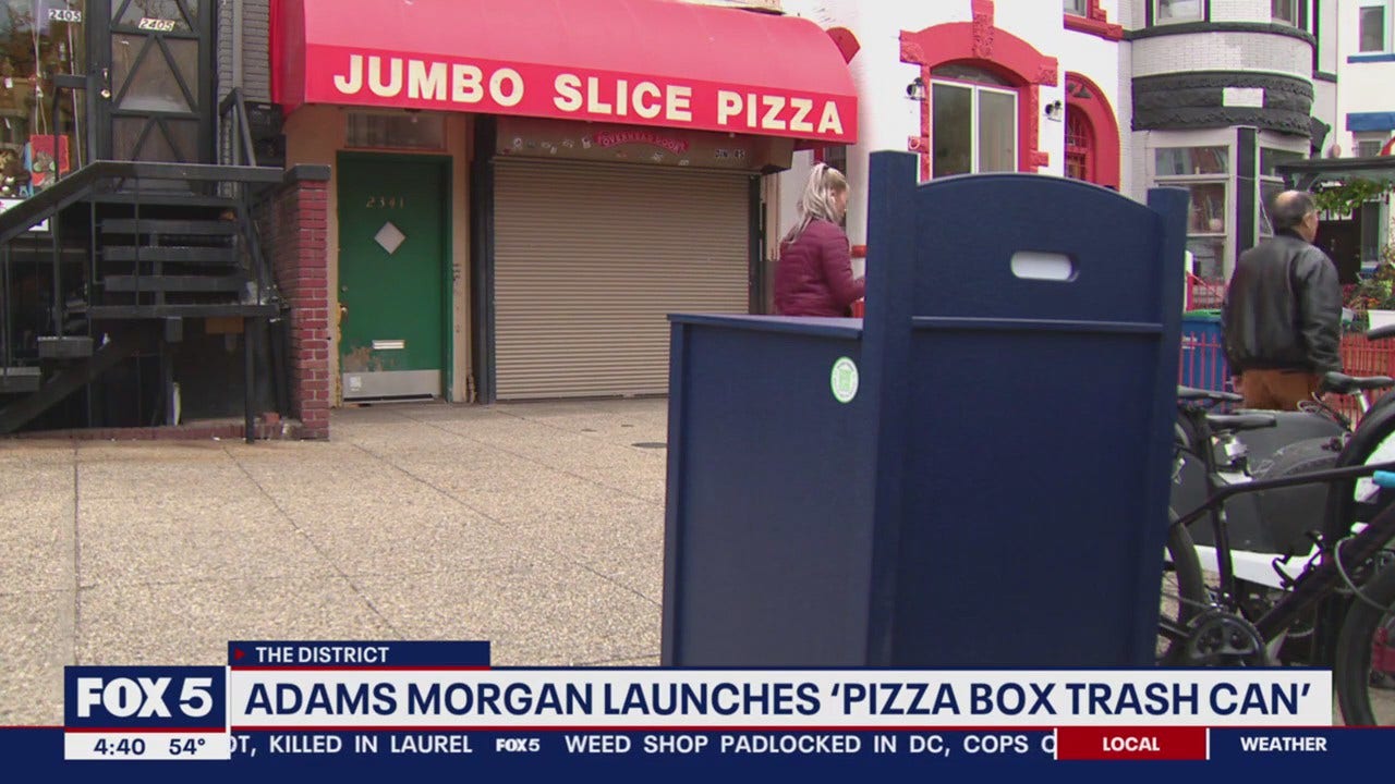 New receptacles placed in Adams Morgan to help deal with 'jumbo' trash ...