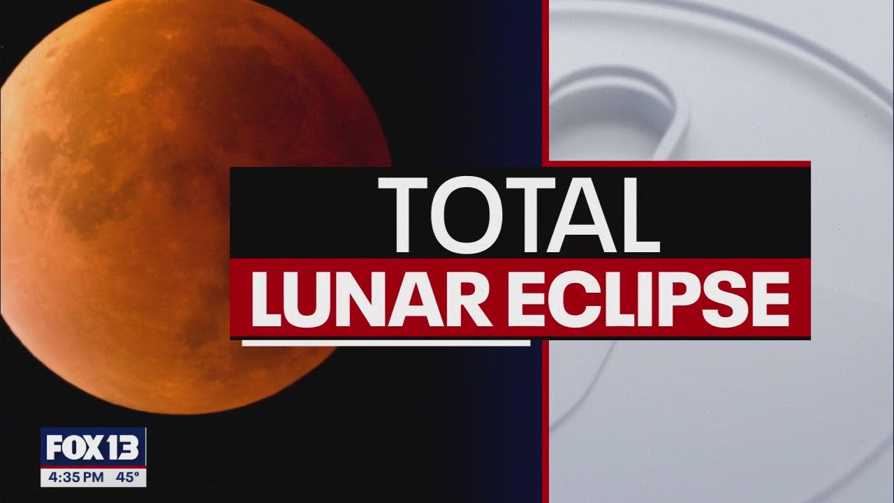 When will Washington see the total lunar eclipse? | FOX 13 Seattle