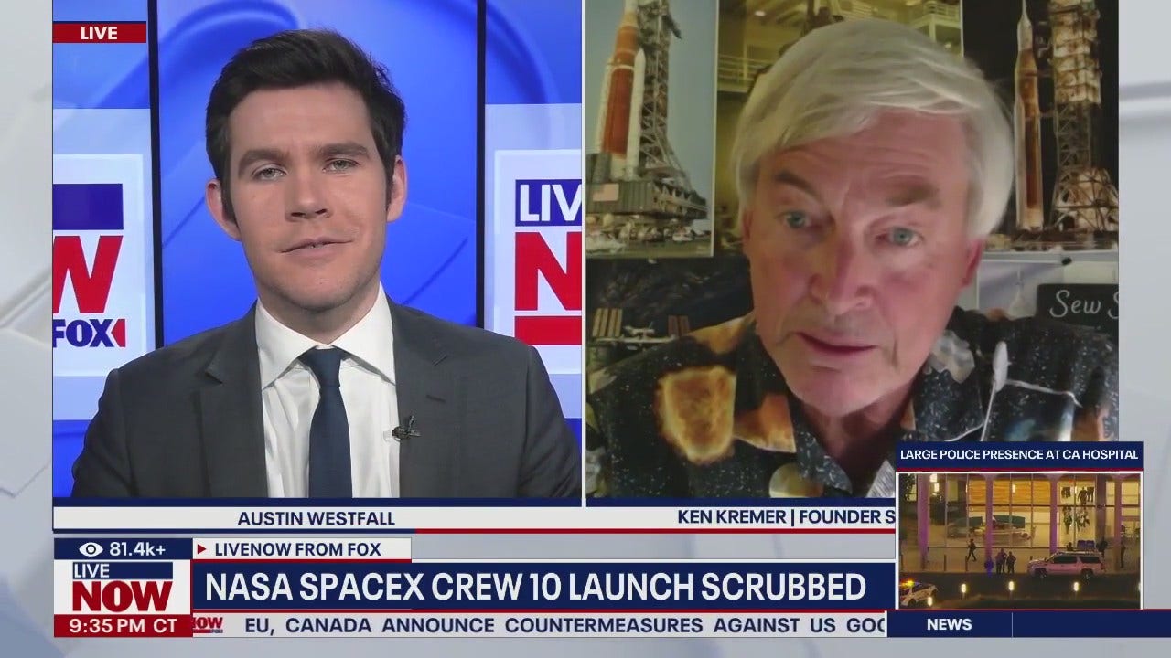 NASA SpaceX Crew-10 launch moved to Friday | LiveNOW from FOX