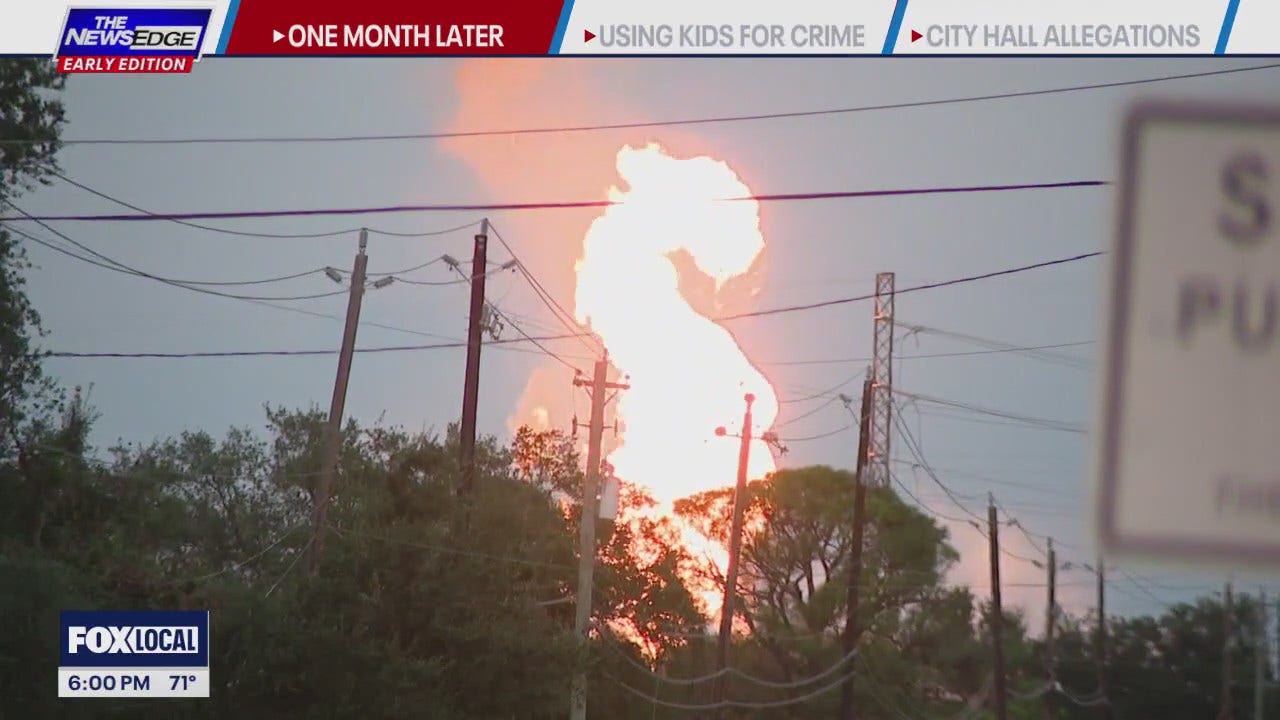 Deer Park Pipeline Fire: One month later | FOX 26 Houston