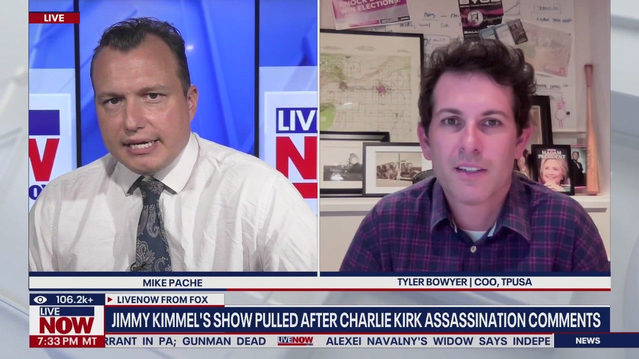 Turning Point COO Tyler Bowyer remembers Charlie Kirk | LiveNOW from FOX