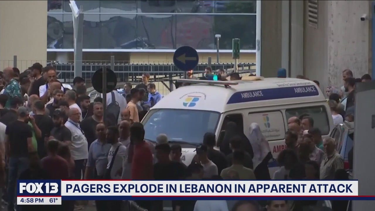 Pagers explode in Lebanon in apparent attack | FOX 13 Seattle