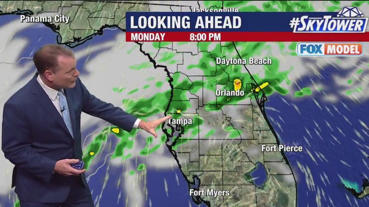 Tampa weather | Monday forecast | FOX 13 Tampa Bay