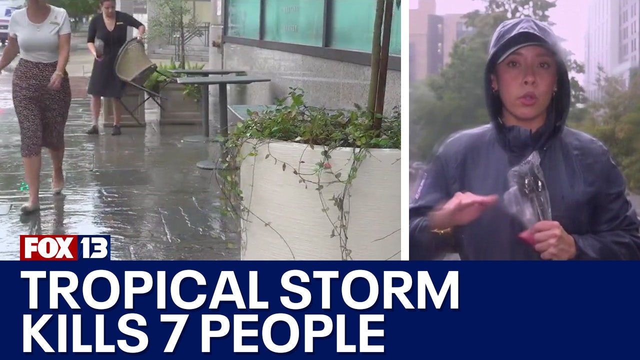 Tropical Storm Debby kills 7th person | FOX 13 Seattle