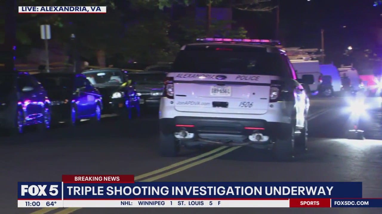 Police investigating triple shooting in Alexandria | FOX 5 DC