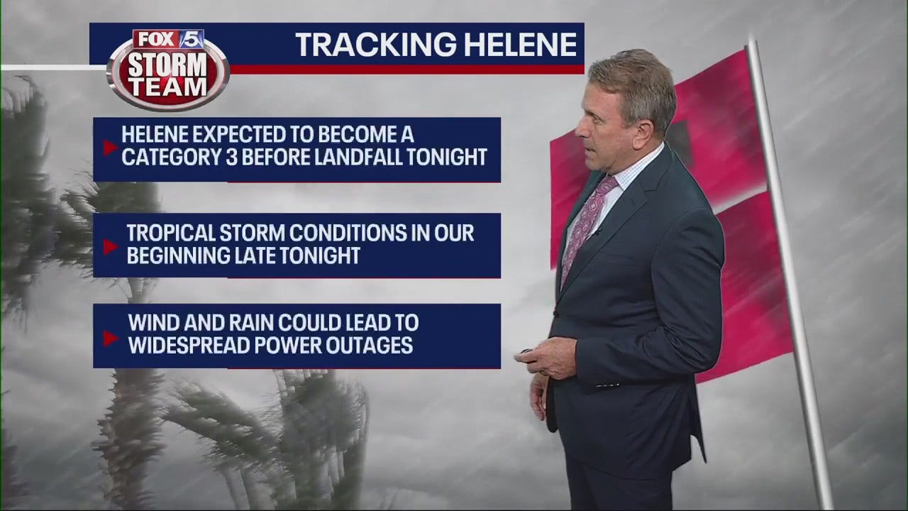 Hurricane Helene Thursday 2:30 p.m. update | FOX 5 Atlanta
