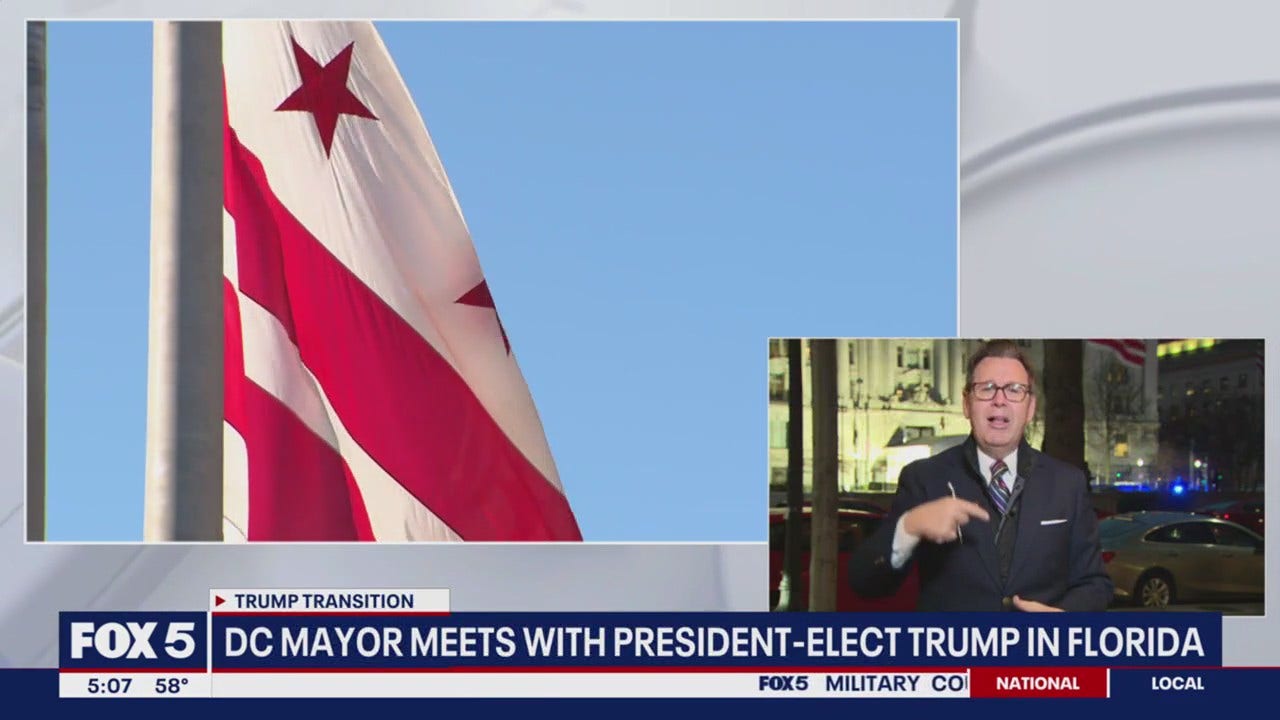 DC Mayor Muriel Bowser meets with President-elect Trump | FOX 5 DC