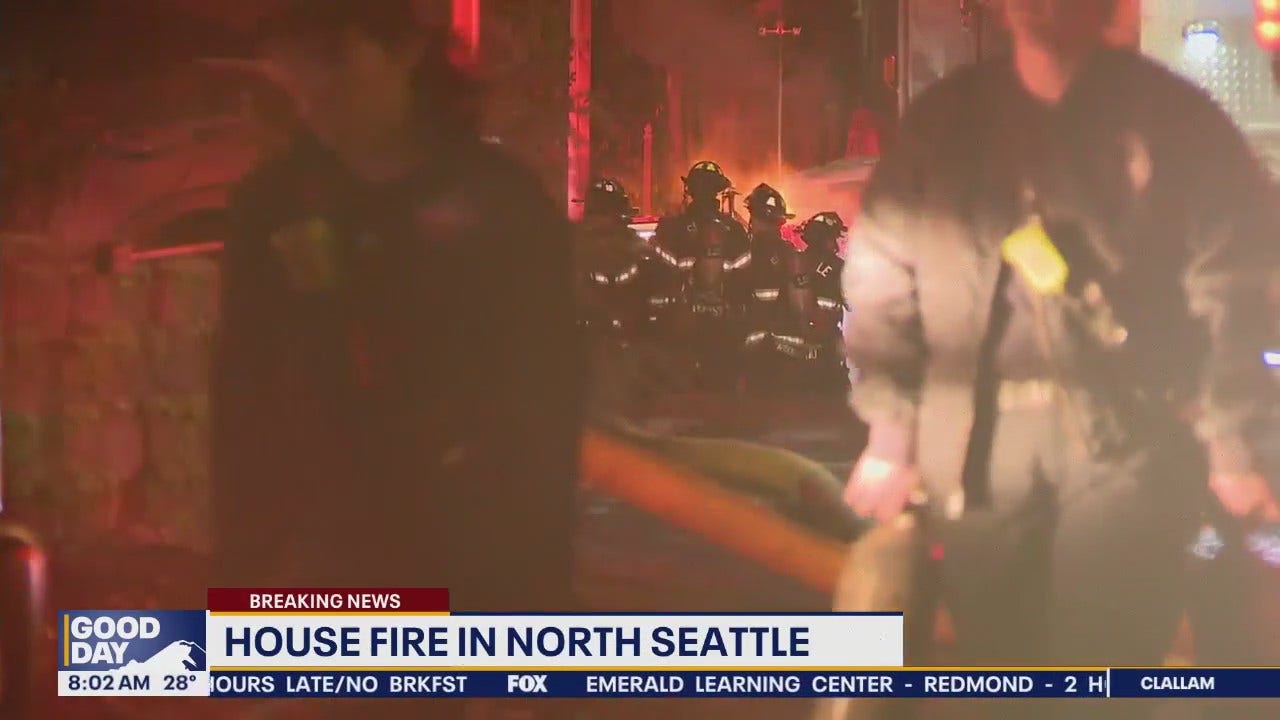 North Seattle house fire: Woman in critical condition | FOX 13 Seattle